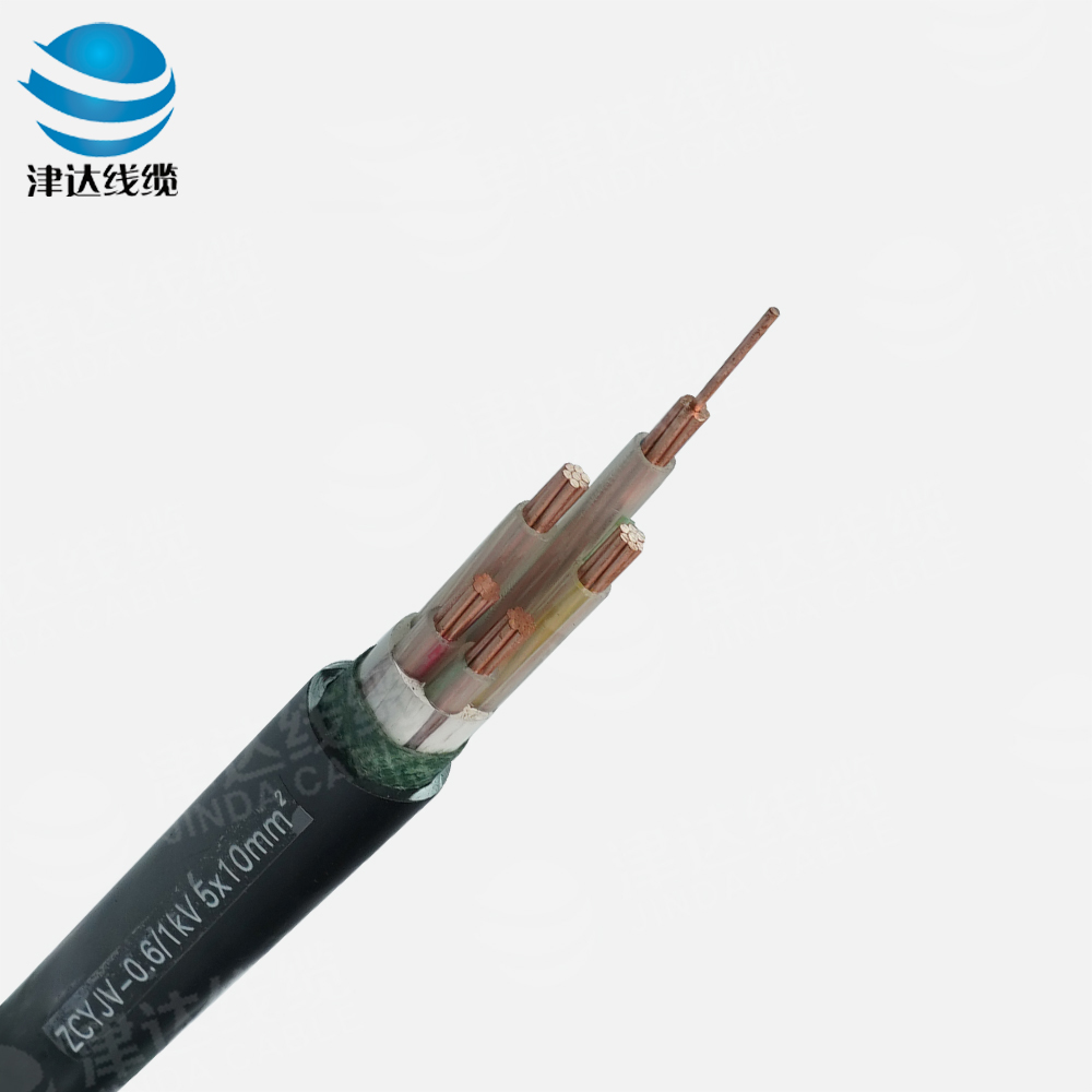 ZC-YJV 4*25+1*16铜芯交联聚乙烯绝缘聚氯乙烯护套阻燃C类电力电缆-低压电缆-天津正标津达线缆集团有限公司